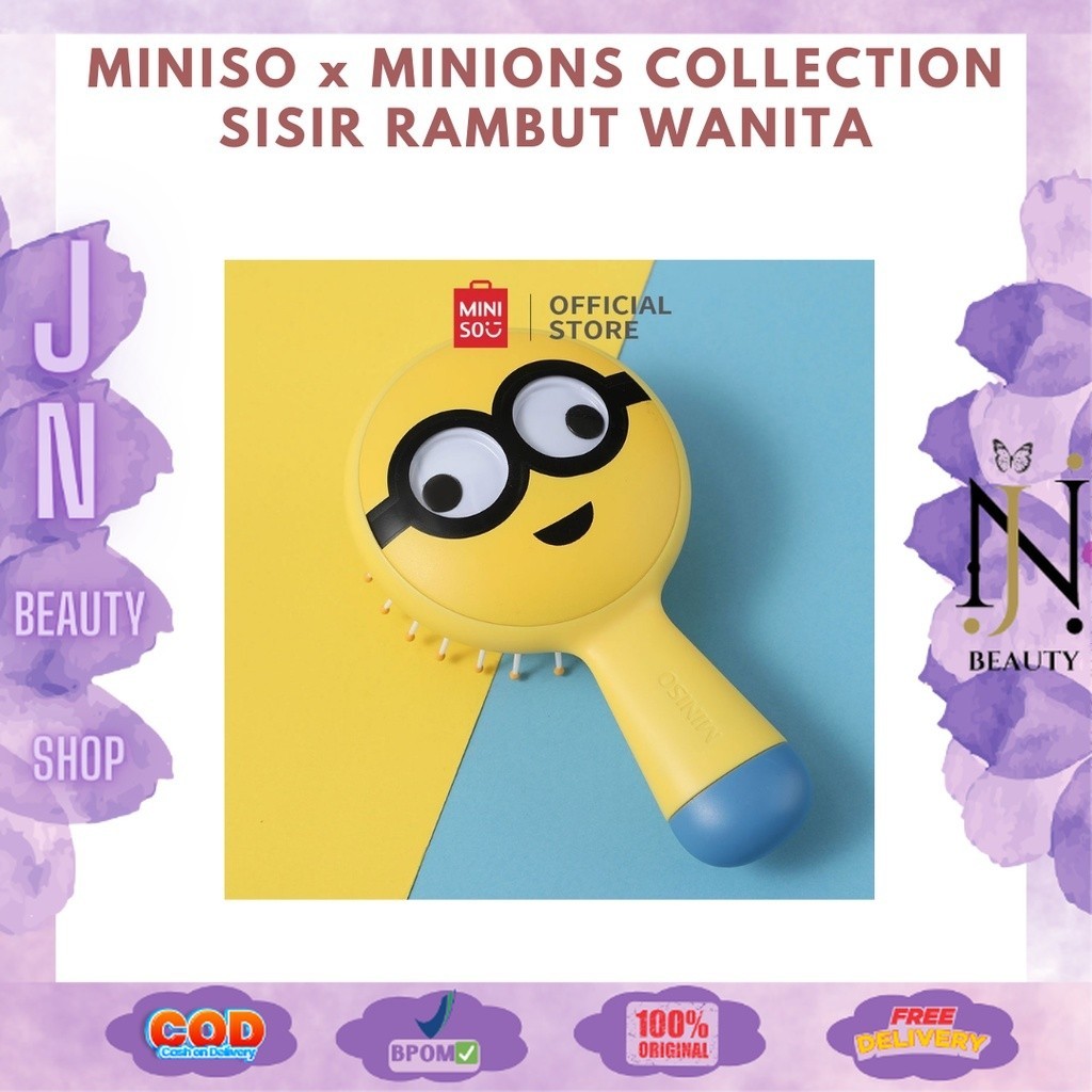 Jual MINISO X MINIONS COLLECTION SISIR RAMBUT | Shopee Indonesia