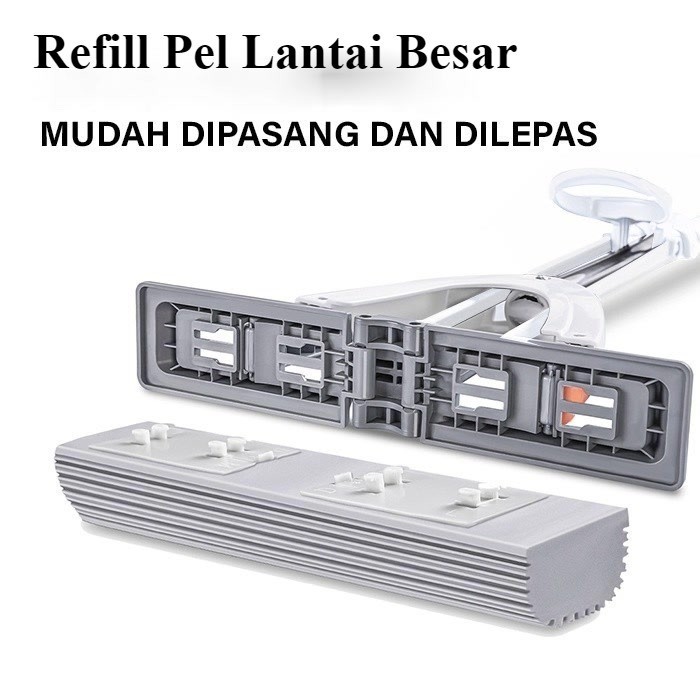 Jual Isi Ulang Pel Spons Besar Refill Alat Pengganti Refil Spon Karet ...