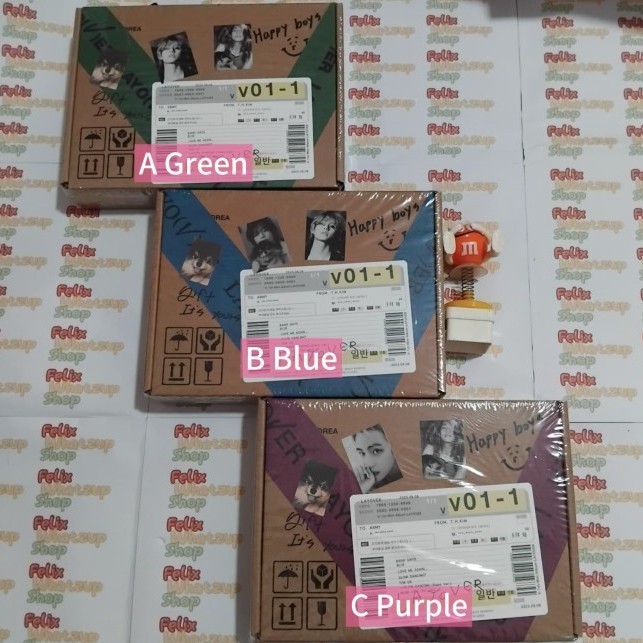 Jual BTS V - Layover solo album (3 Versions) Official Album Sealed - A ...