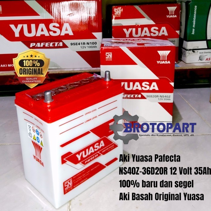 Jual Aki Mobil Suzuki Escudo, Esteem, Vitara, Sidekick Aki Yuasa NS40Z 35Ah | Shopee Indonesia