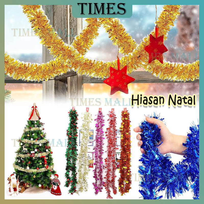 Jual Hiasan Slinger Untuk Pesta dan Natal / Slinger Untuk Hiasan Pohon ...