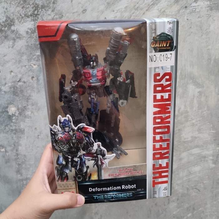 Jual Action Figure 7' Transformers DotM Nemesis Optimus Prime Robot ...