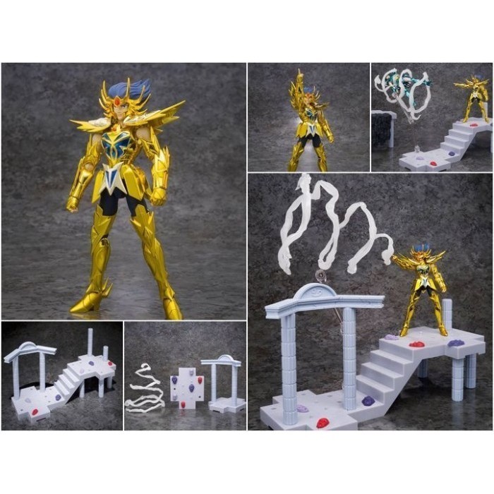 Jual ORIGINAL BANDAI DD Panoramation Cancer GOLD Saint Seiya Figure ...