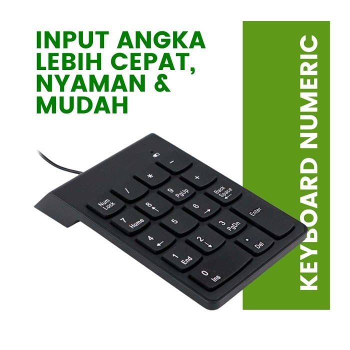 Jual Keyboard Numeric Numpad Nomor Angka Keypad | Shopee Indonesia
