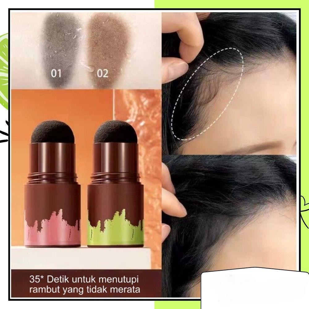 Jual Rambut bayangan serat garis rambut pelurus abu-abu penutup, pria ...