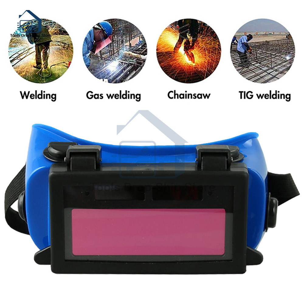 Jual Solar Auto Darkening Welding Mask Welding Helmet Eyes Goggle ...