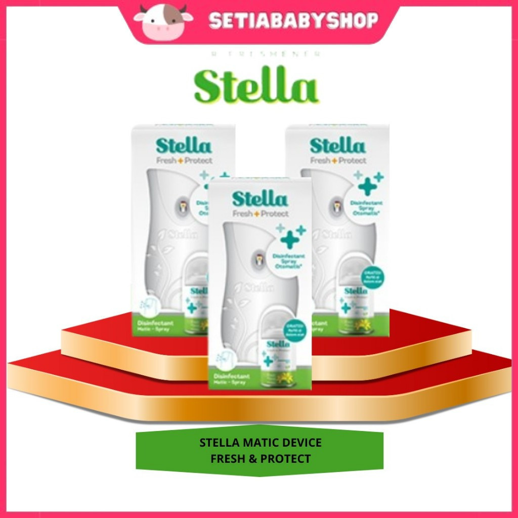 Jual **Stella Matic Box Set - Pengharum Ruangan Otomatis (Free Refil Di ...
