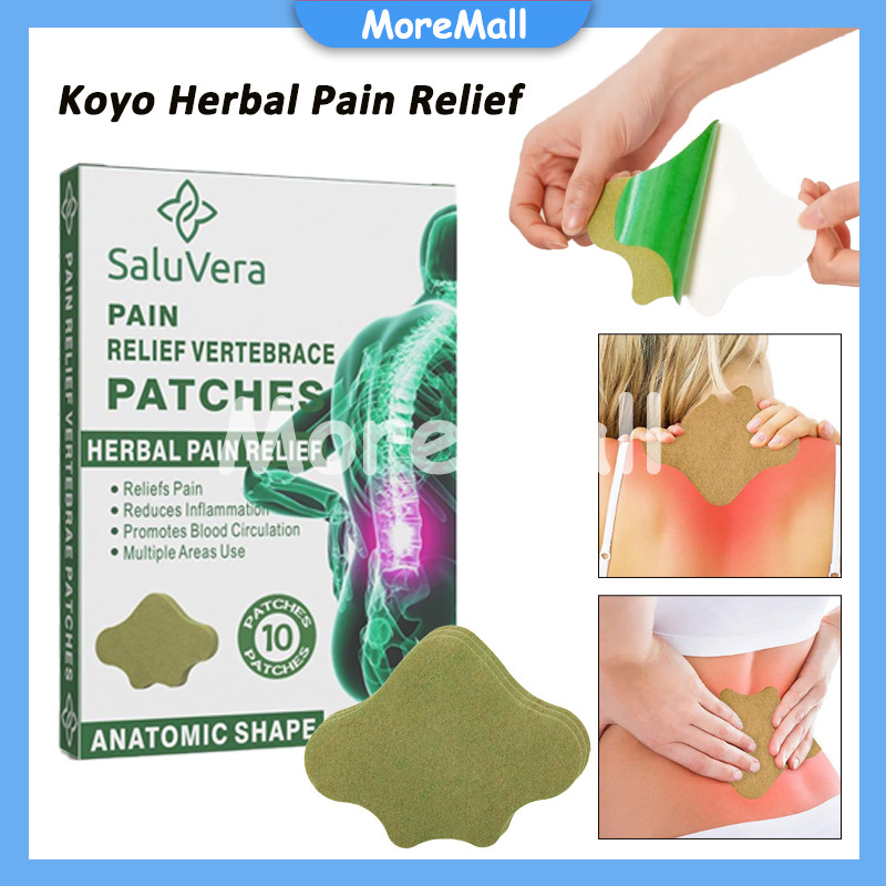 Jual Koyo Pinggang Tulang Belakang 10 pc/Herbal Pain Relief | Shopee ...