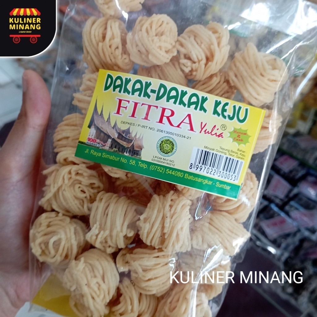 Jual Kuliner Minang Dakak Dakak Keju Oleh Oleh Cemilan Payakumbuh ...