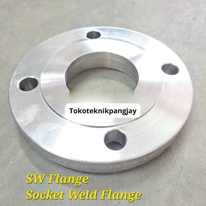 Jual Socket Weld Flange / SW Flange 1 1/2 inch Ansi 150 SS 316 / DN 40 ...