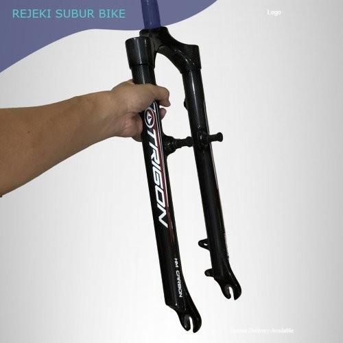 Jual Fork TRIGON Carbon Untuk sepeda 26 27.5 29 Vbrake dan disc ringan ...
