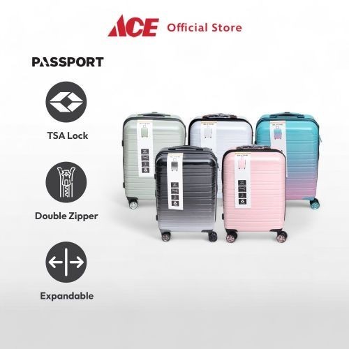 Jual Ace Passport 28 Inci Blythe Koper Pc & Abs Tsa Lock - Putih ...