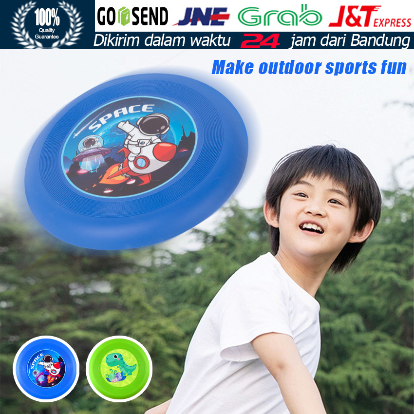 Jual Mainan Anak Lempar Tangkap Frisbee / Piring Terbang Soft Boomerang ...