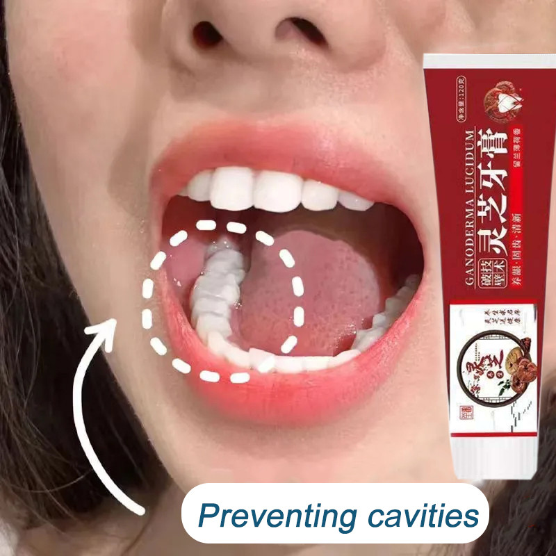 Jual Ganoderma Lucidum Pasta Gigi, Perlindungan Gusi Multi Efek Pemutih ...