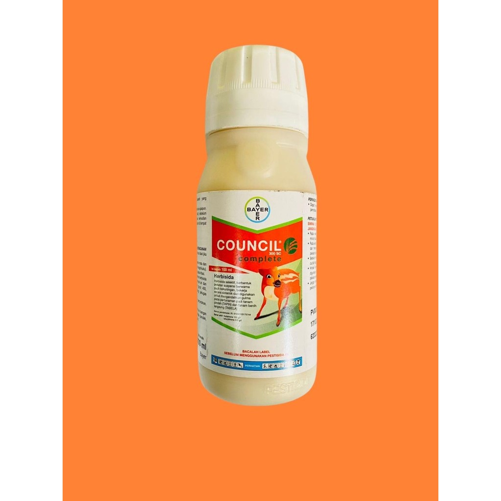 Jual Herbisida UNTUK Padi pra tumbuh COUNCIL COMPLETE 100 ml dr BAYER ...