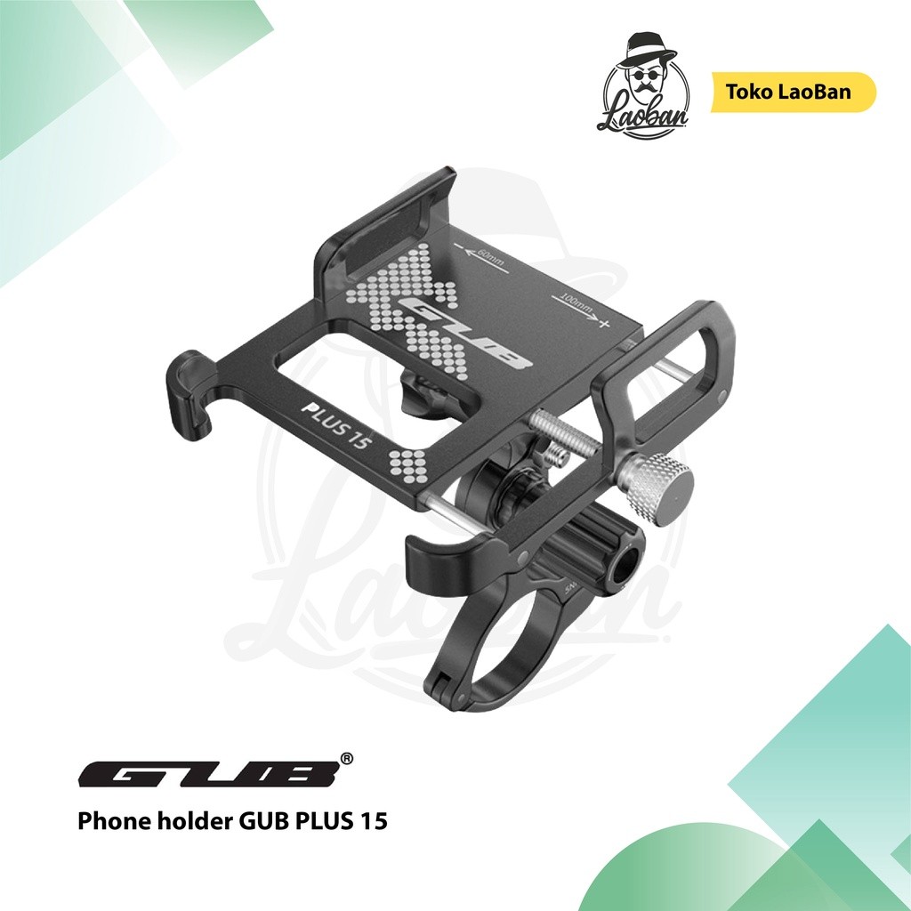 Jual Phone Holder GUB PLUS 15 Original - Holder HP Motor Holder HP Sepeda | Shopee Indonesia