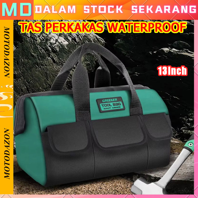 Jual 【Stok Tersedia】13Inch Tool Bags Kain Oxford Tebal Tas Alat ...