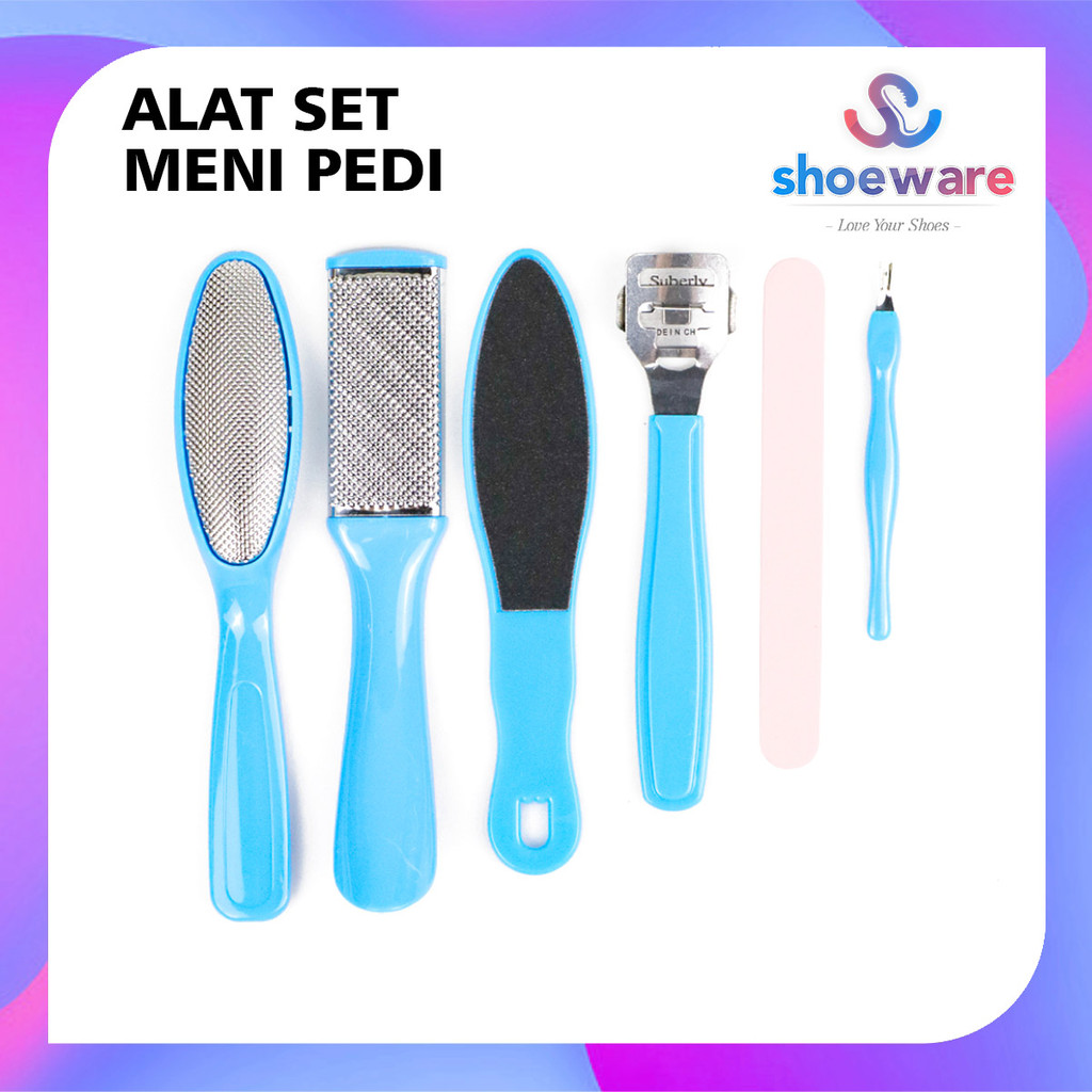 Jual Alat set Perawatan Kaki Manicure Pedicure Foot Care 8 in 1 paket ...