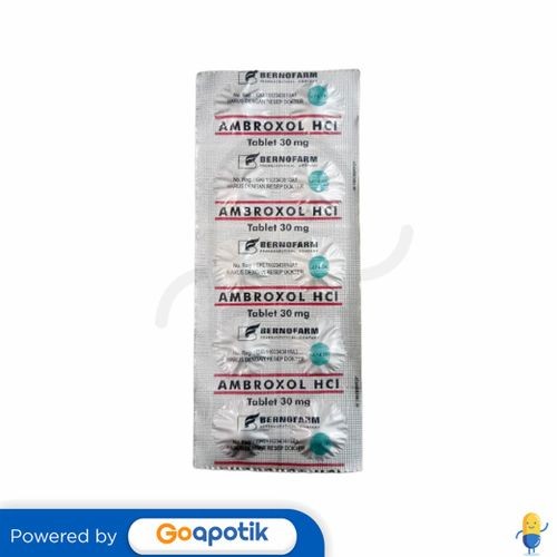 Jual Ambroxol Hcl Bernofarm 30 Mg Strip 10 Tablet | Shopee Indonesia