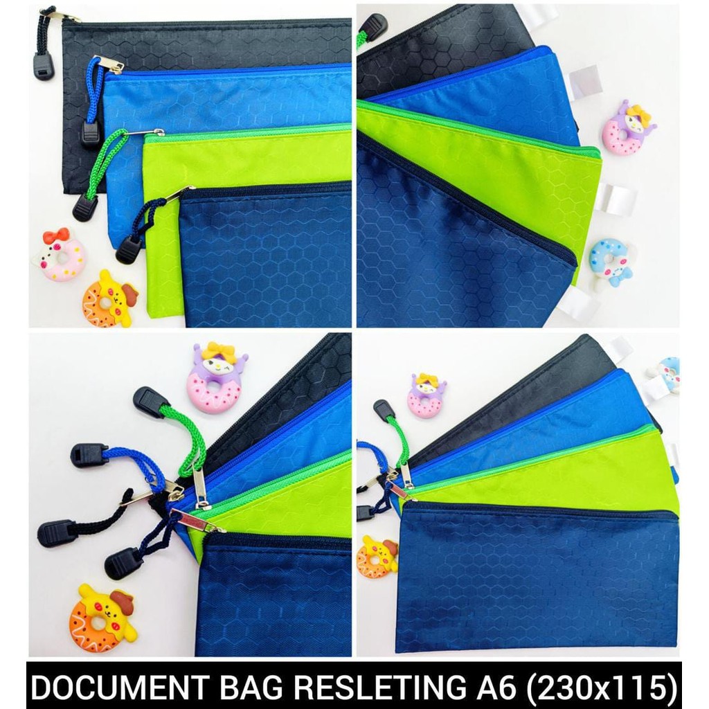 Jual Tas Dokumen Document Bag Map Kertas Kain Tepak Kain Map