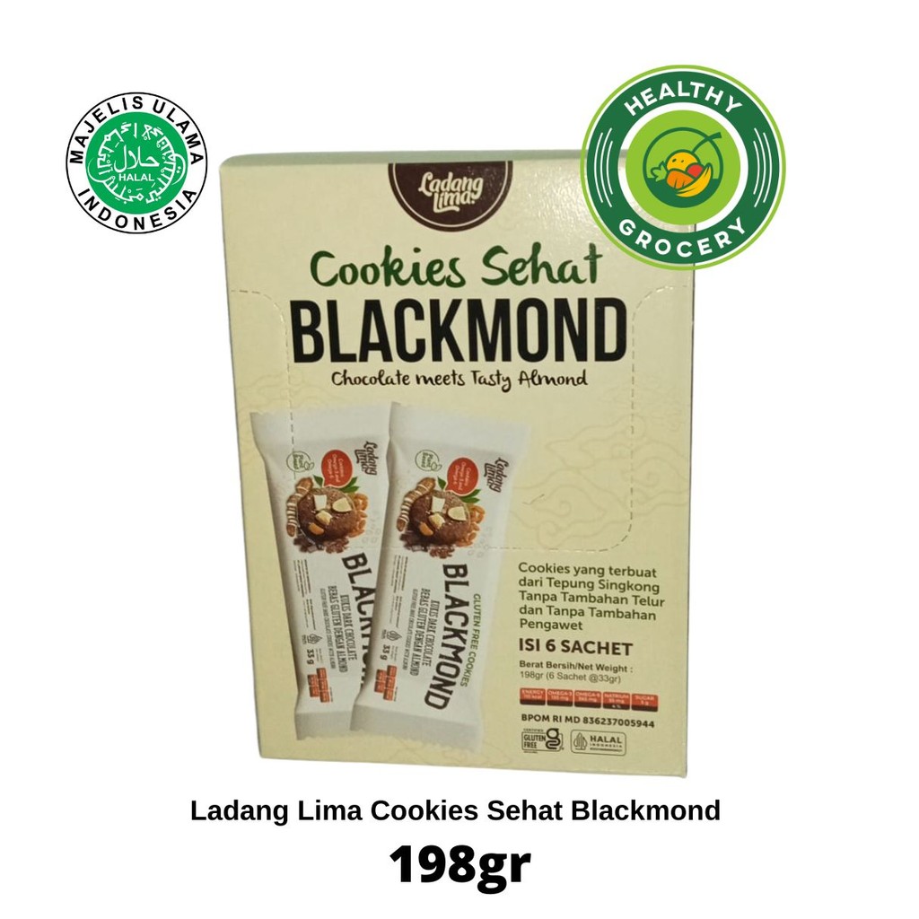 Jual Ladang Lima Cookies Blackmond 198gr | Shopee Indonesia