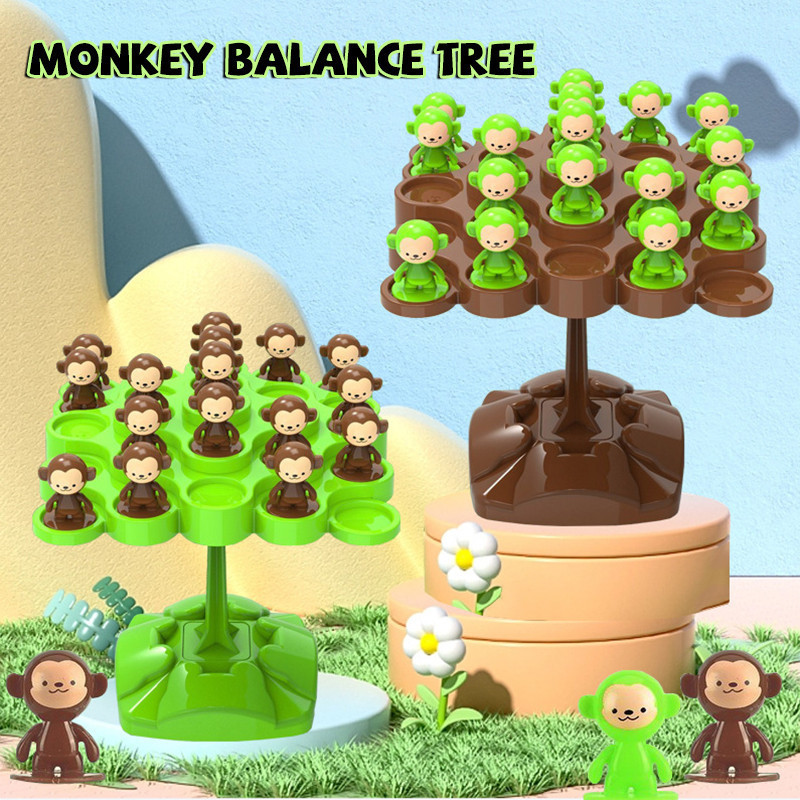 Jual Geetoy Mainan Matematika Pohon Keseimbangan Monyet Meja Interaksi ...