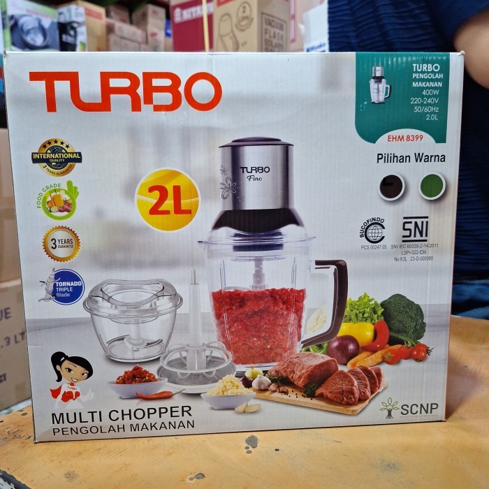 Jual blender chopper turbo ehm8399 / giling daging | Shopee Indonesia