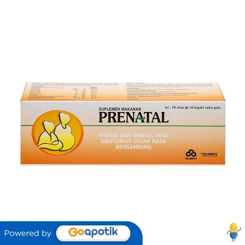 Jual Prenatal Box Isi 100 Kaplet | Shopee Indonesia