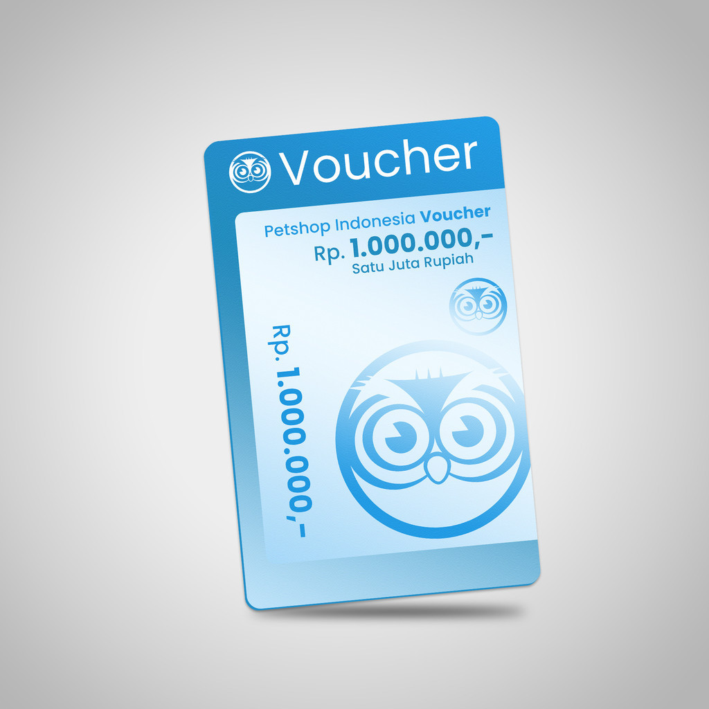 Jual VOUCHER HADIAH GIFT CARD FISIK PETSHOP INDONESIA NOMINAL Rp ...