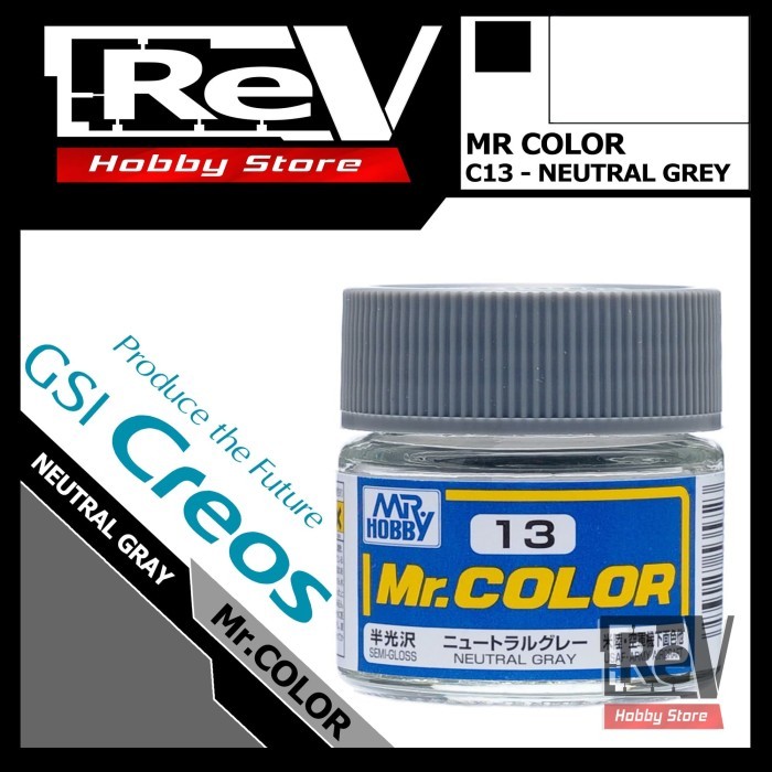 Jual MR COLOR NEUTRAL GRAY C13 CAT GUNDAM MODEL KIT MG HG PG | Shopee ...