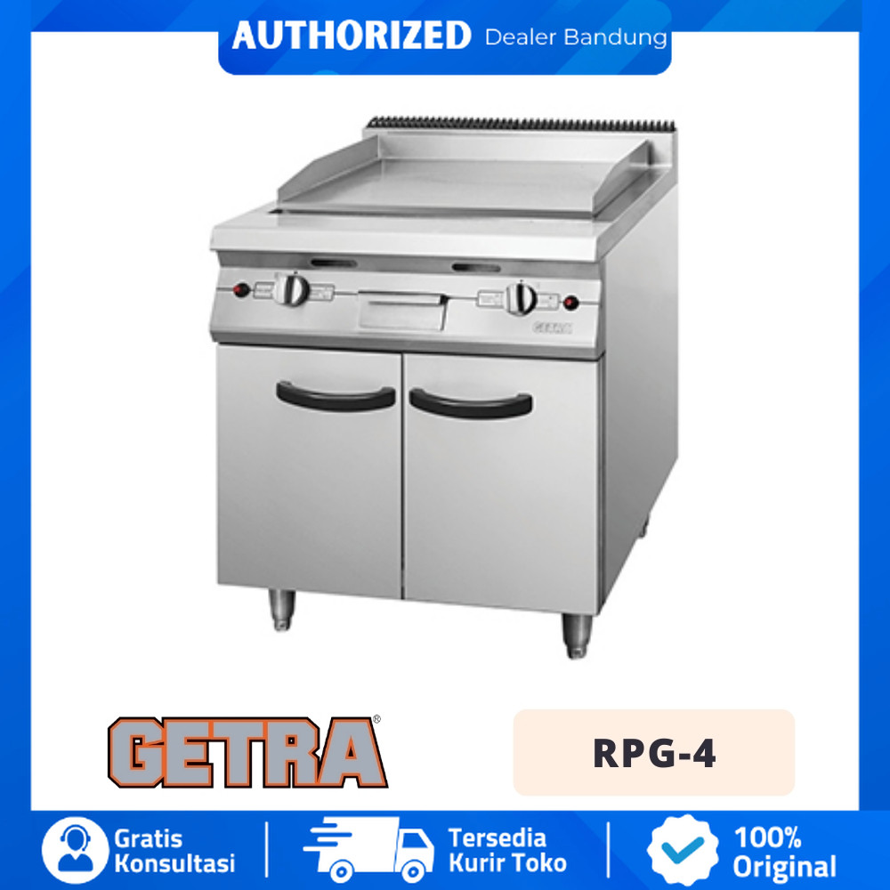 Jual GETRA RPG 4 RPG-4 OPEN BURNER GAS FLAT GRIDDLE + CABINET | Shopee Indonesia