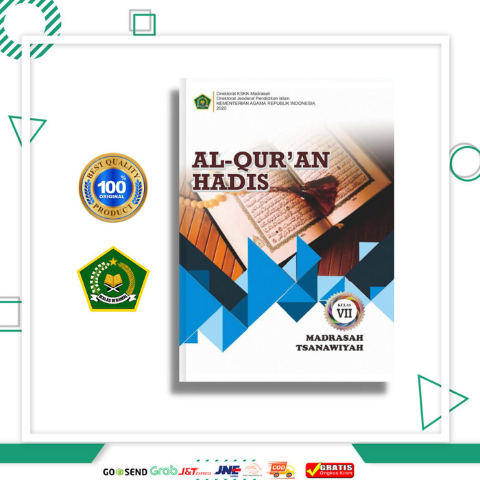 Jual Buku Siswa Al Quran Hadis Kelas 7 MTs KEMENAG | Shopee Indonesia