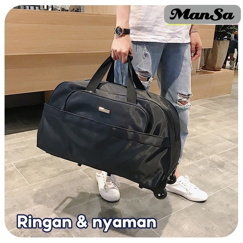 Jual ManSaTas Trolley / tas troli / tas liburan / tas travel / tas ...