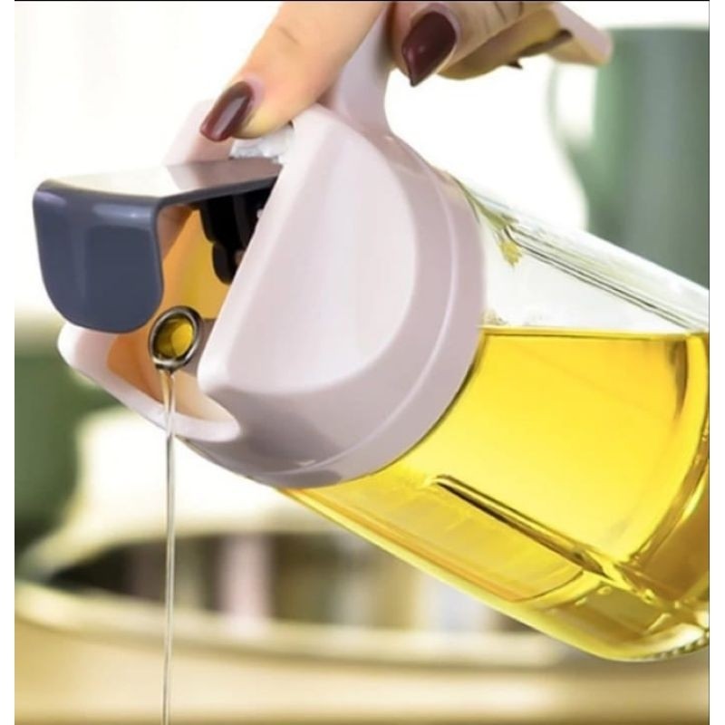 Jual Botol Minyak Goreng 630ml / Tempat Minyak Sayur Kaca / Bottle Oil ...