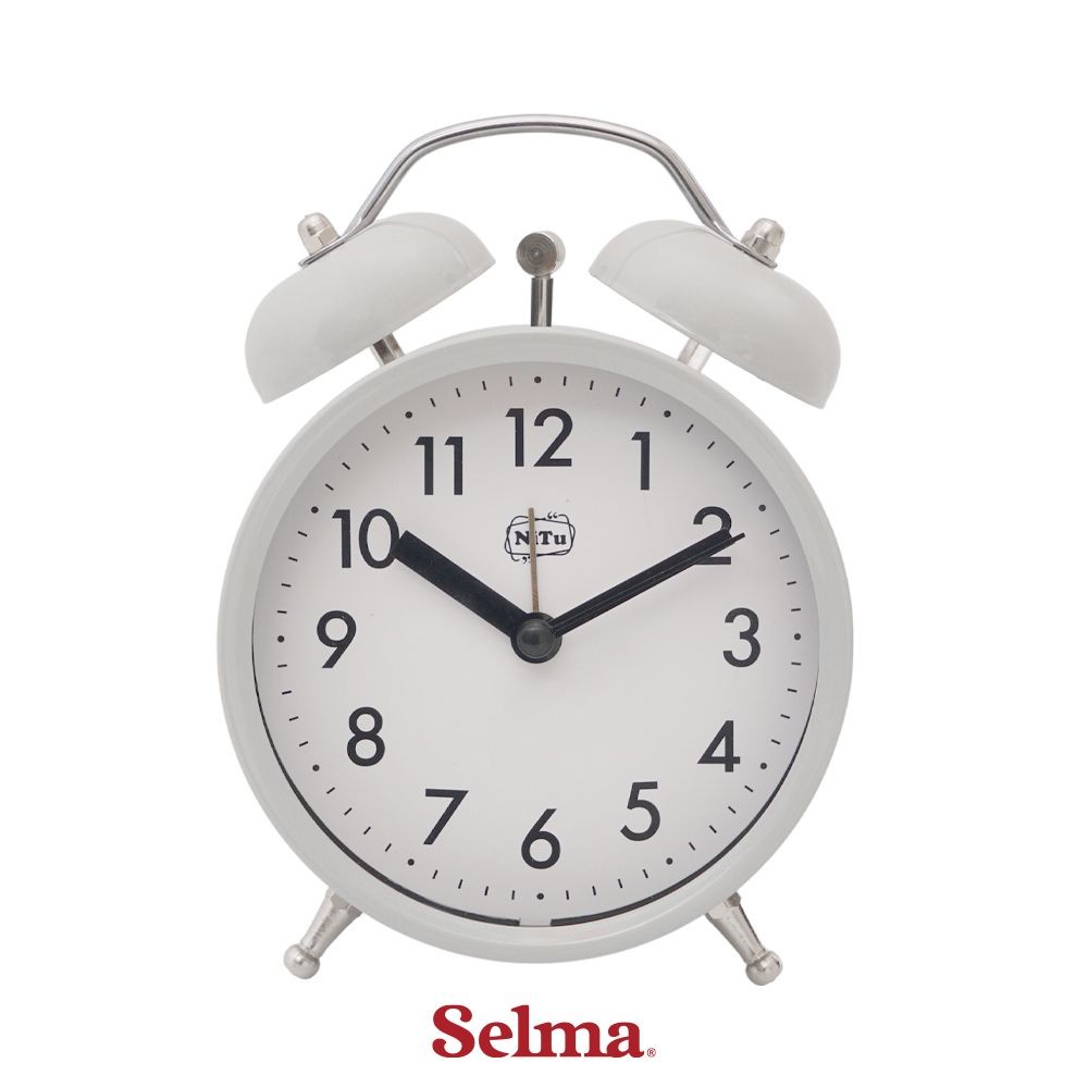 Jual Selma Fiori Jam Weker Metal Bell Alarm Clock Waker Clock Jam Alarm ...