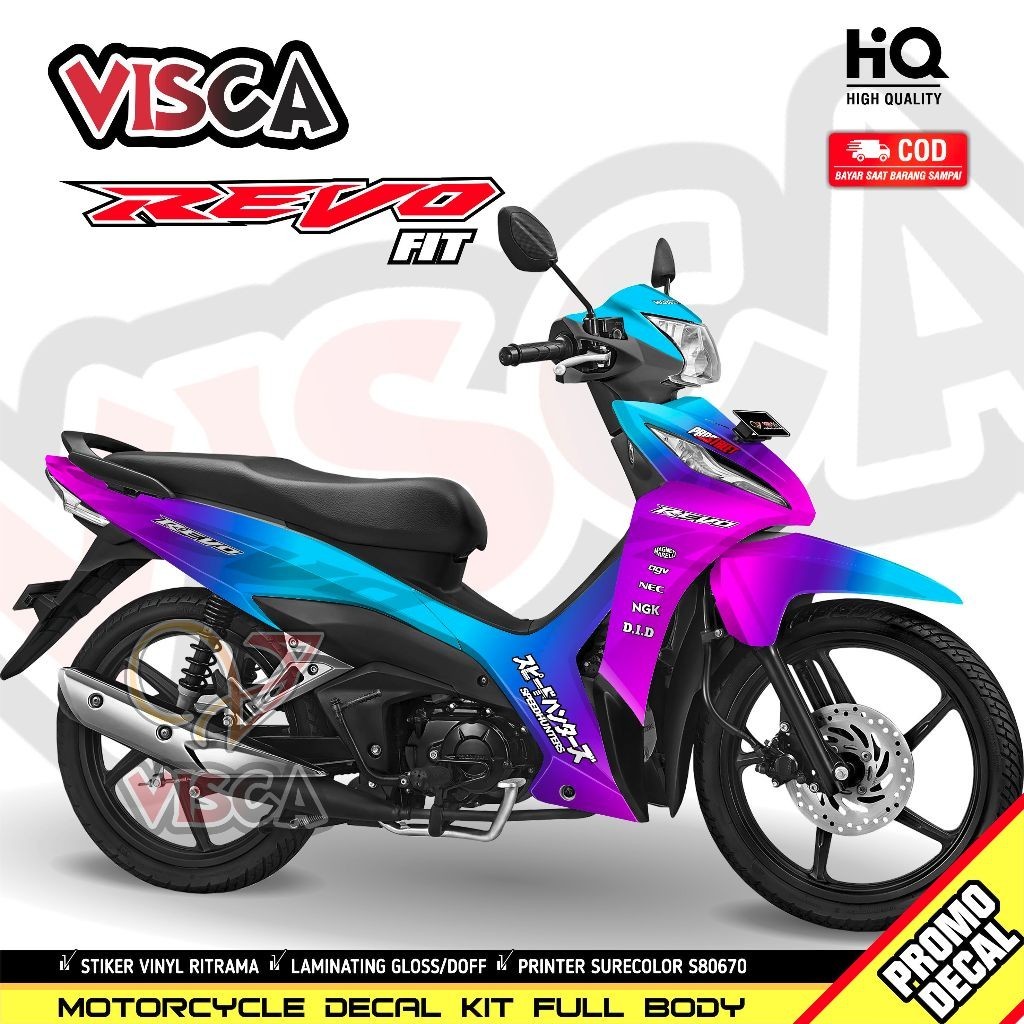 Jual Decal Revo Fit Injeksi Full Body Stiker Revo Fit Injeksi Variasi ...