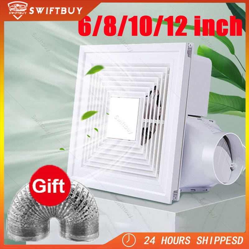 Jual Ducting Exhaust Fan Plafon 12 Inch Kipas Blower Exhaust Plafon 8 ...