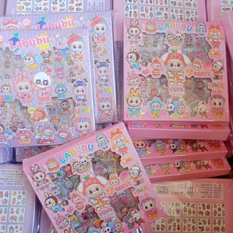Jual STIKER LABUBU/ MOMO BOX ISI 100 | Shopee Indonesia