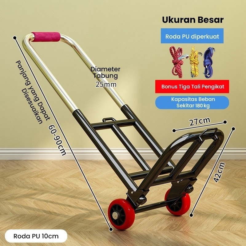 Jual Troli Lipat 100 kg / 120 kg / 180 kg Trolley Lipat Serbaguna ...