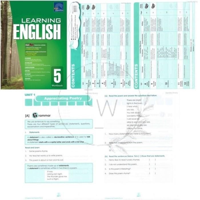 Jual BUKU FISIK SAP Learning ENGLISH Workbook 1 2 3 4 5 6 | Inggris ...