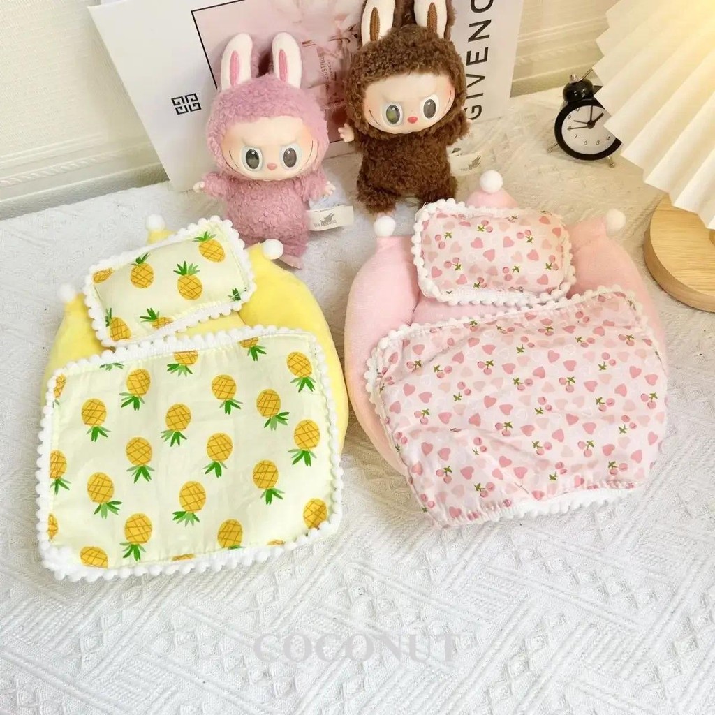 Jual Doll Bed Sleeping Bag For 17cm Ropa Labubu Plush Toy & Accessories ...