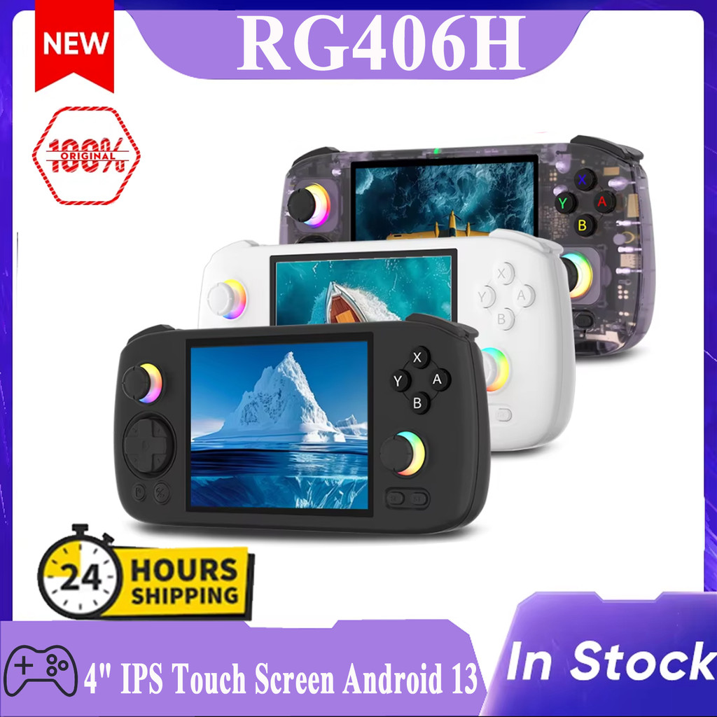 Jual ANBERNIC RG406H Retro Handheld Game RG 406H Video Player Console 4 ...