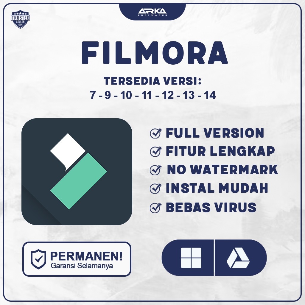 Jual Filmora 14 Full Version Tanpa Watermark Full Effect Original ...