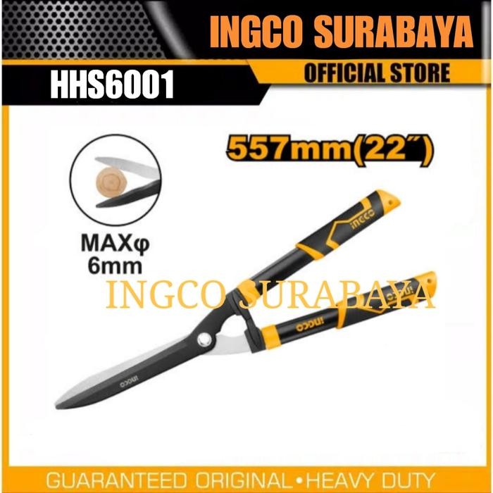 Jual INGCO HHS6001 HEDGE SHEAR 22" GUNTING RUMPUT TAMAN PAGAR TANAMAN ...