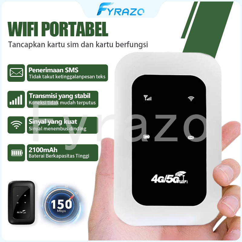Jual 【2100mA】H806/H760 Pocket Wifi Wireless Router 4G/5G LTE Mobile Broadband WiFi Mini Modem ...