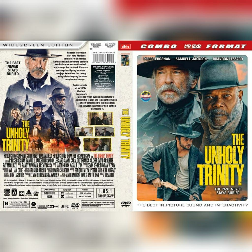 Jual DVD The Unholy Trinity 2025(Pierce Brosnan) | Shopee Indonesia