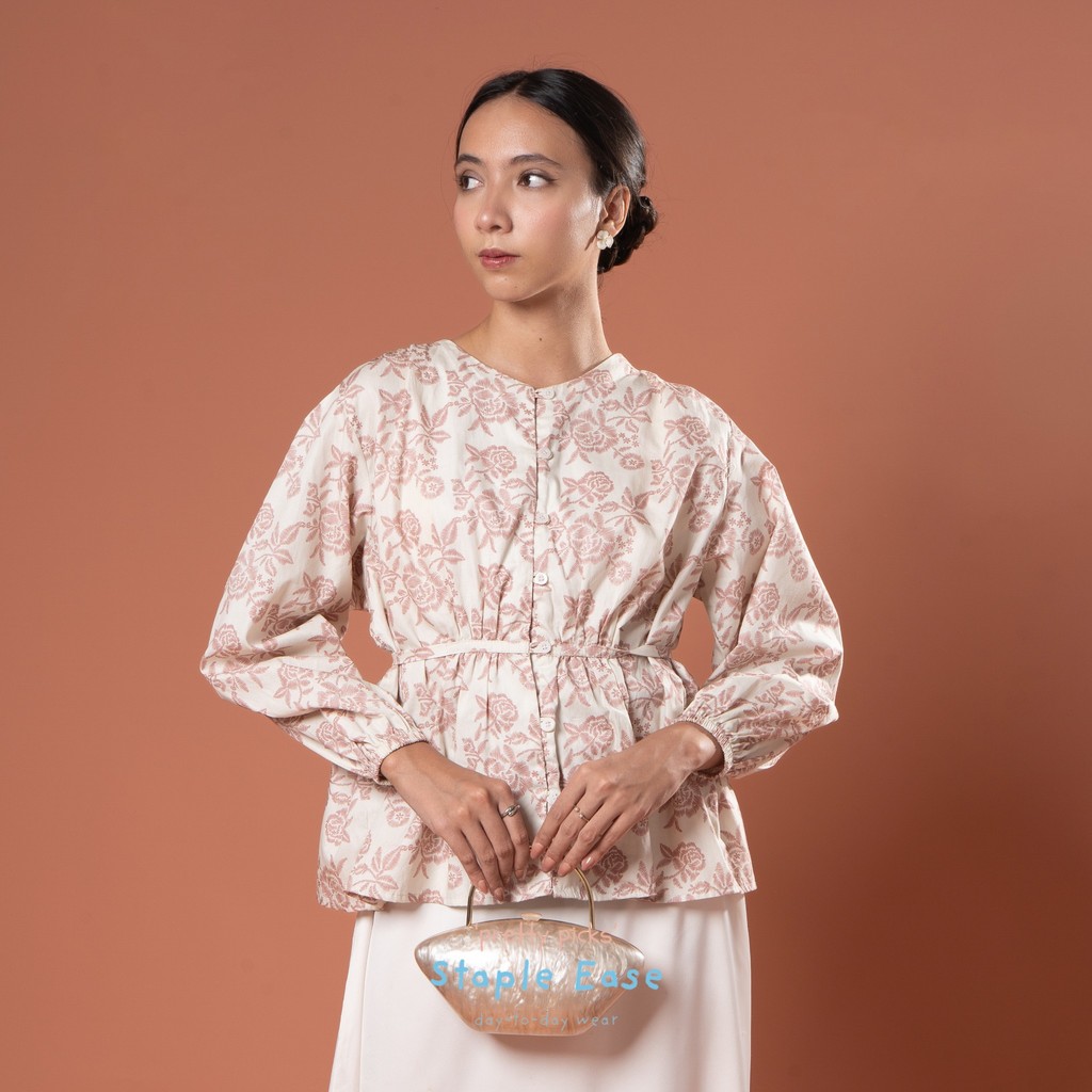 Jual BWBYAZ STAPLE EASE - ALISHA FLOWER BLOUSE (READY STOCK) | Shopee ...