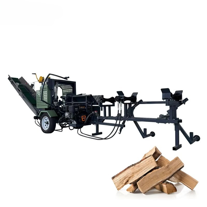 Jual 15T Firewood Processor for Home Manual Wood Processor with Cutting ...