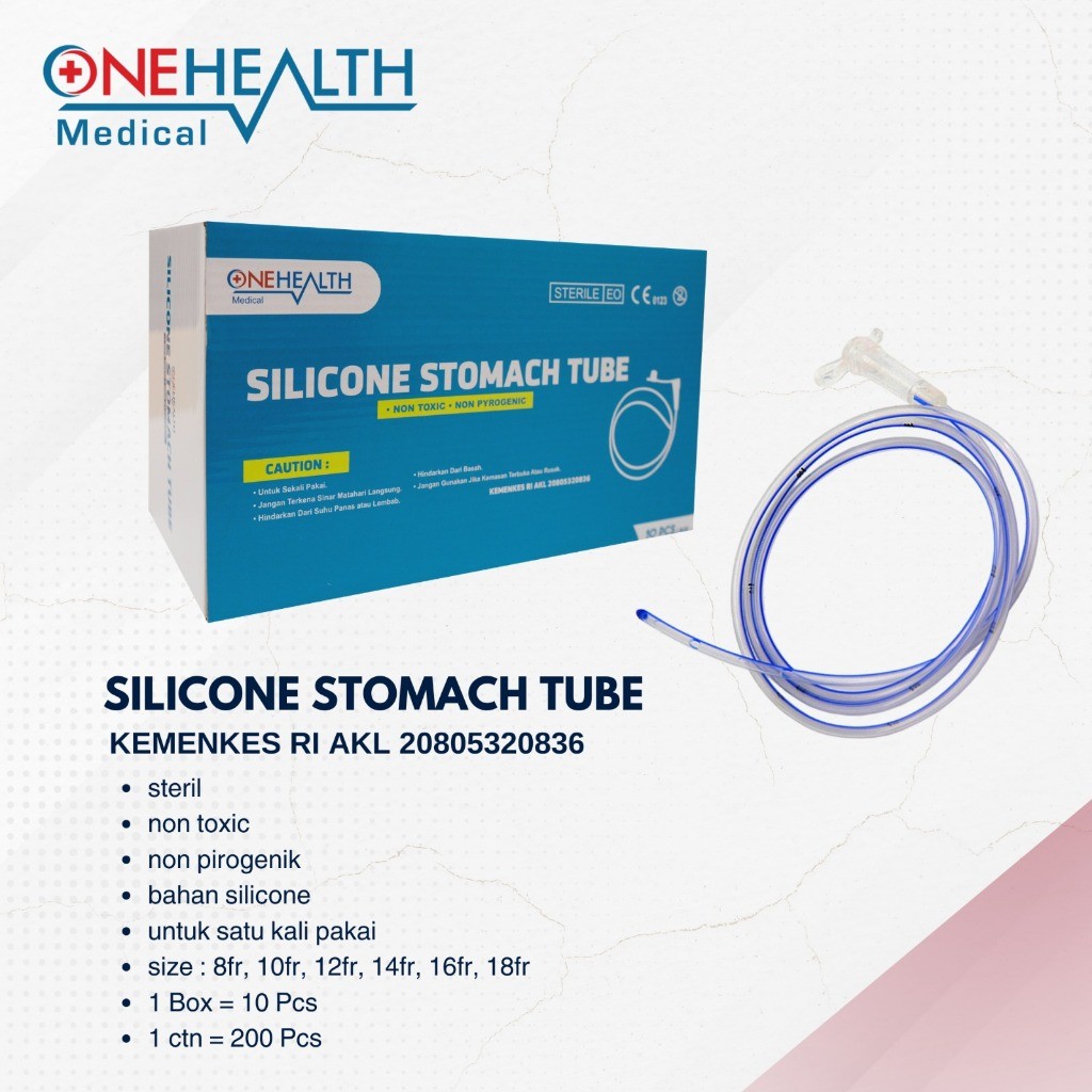 Jual NGT Silicone ONEHEALTH. Nasogatric Stomach Tube Silicon ONE HEALTH ...