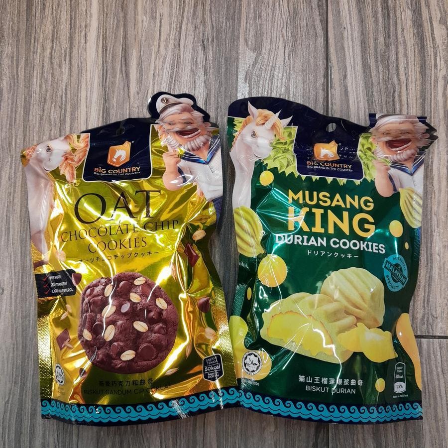 Jual Big Country Oat Cookies 80gr Rasa Chocolate Chips Chocochips ...